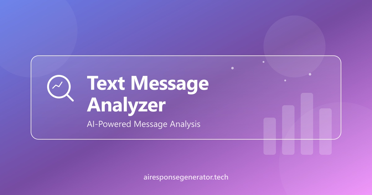 AI Text Message Analyzer - Decode Hidden Meanings | Free Tool